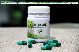 Meganox the super antioxidant made from sugarcane, a product of Negros