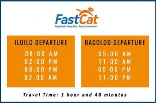Bacolod to Iloilo via FastCat: Convenient, FerrySafe and FerryFast