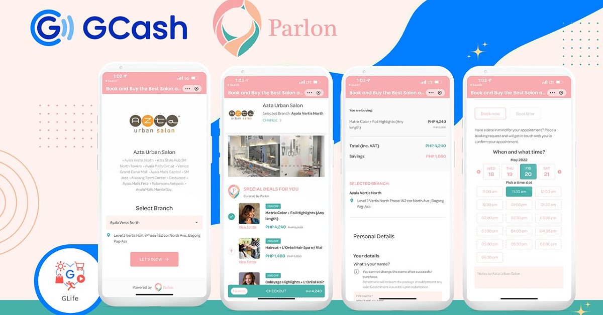 GCash teams up with Parlon for convenient, safe salon appointments via ...