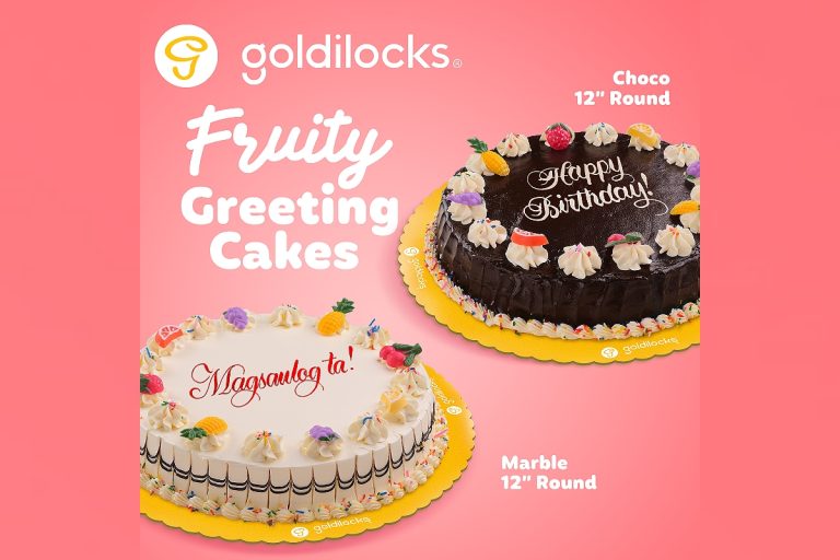 Party of 20? Celebrate big with Goldilocks’ new Fruity Greeting Cake ...