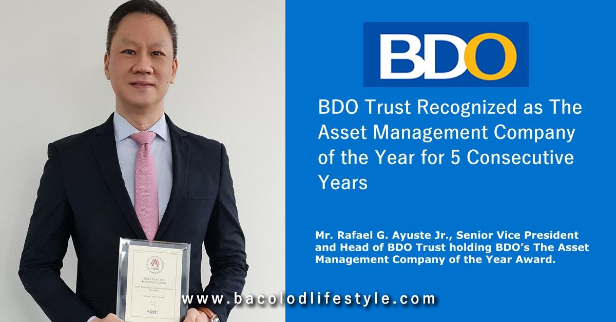 BDO Trust Recognized as The Asset Management Company of the Year for 5 ...